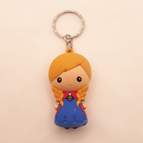Disney | Accessories | Disney Princess Anna Figural Keychain | Poshmark